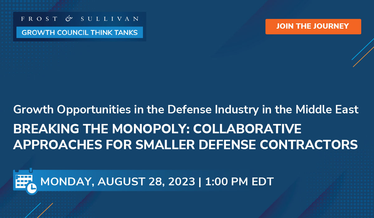 Upcoming Growth Council Think Tanks - Aerospace and Defense